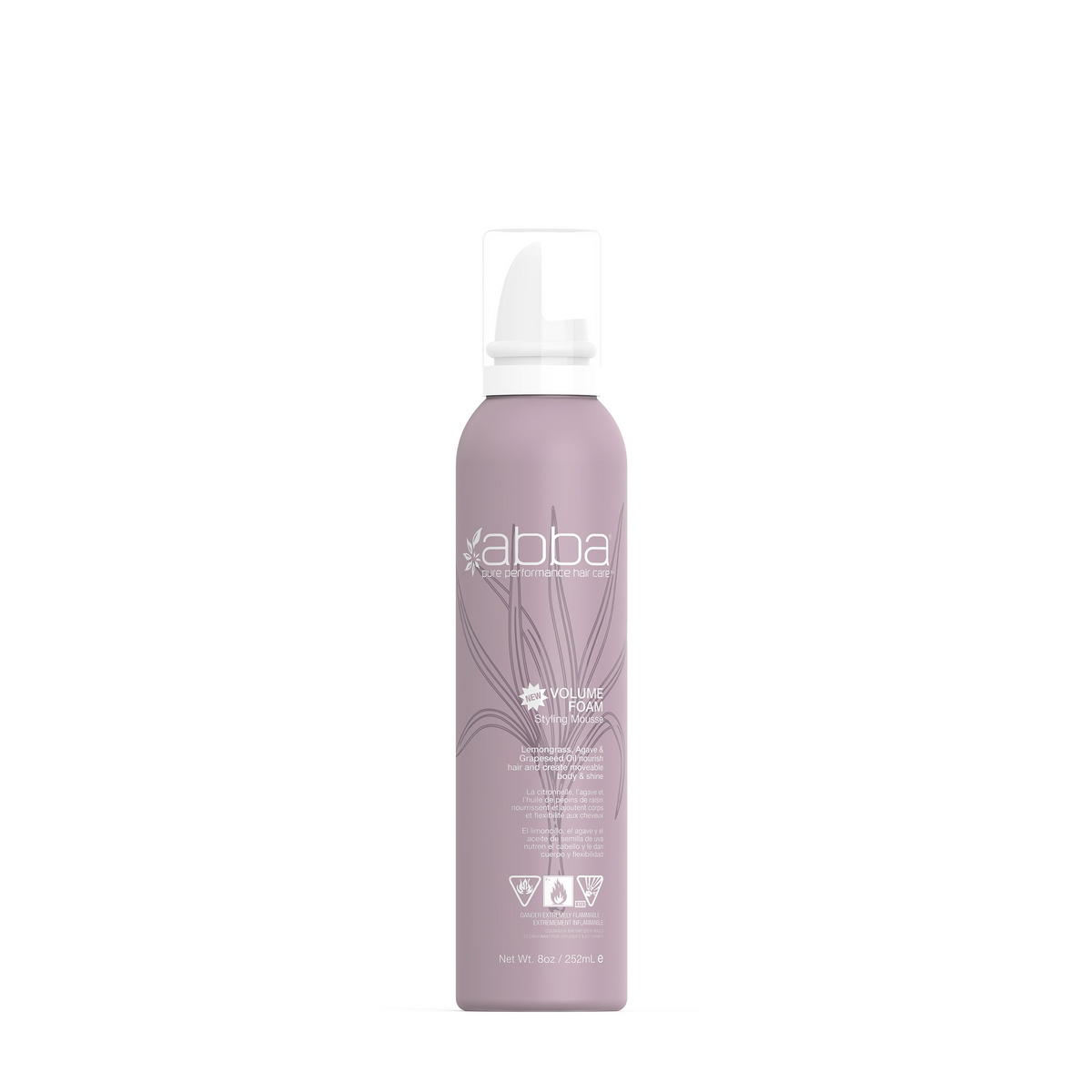 VOLUME FOAM 8oz ABBA – S-Mark Beauty